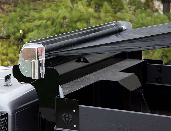 96" Trailer-Mount Tarp Housing | Durable Steel Build